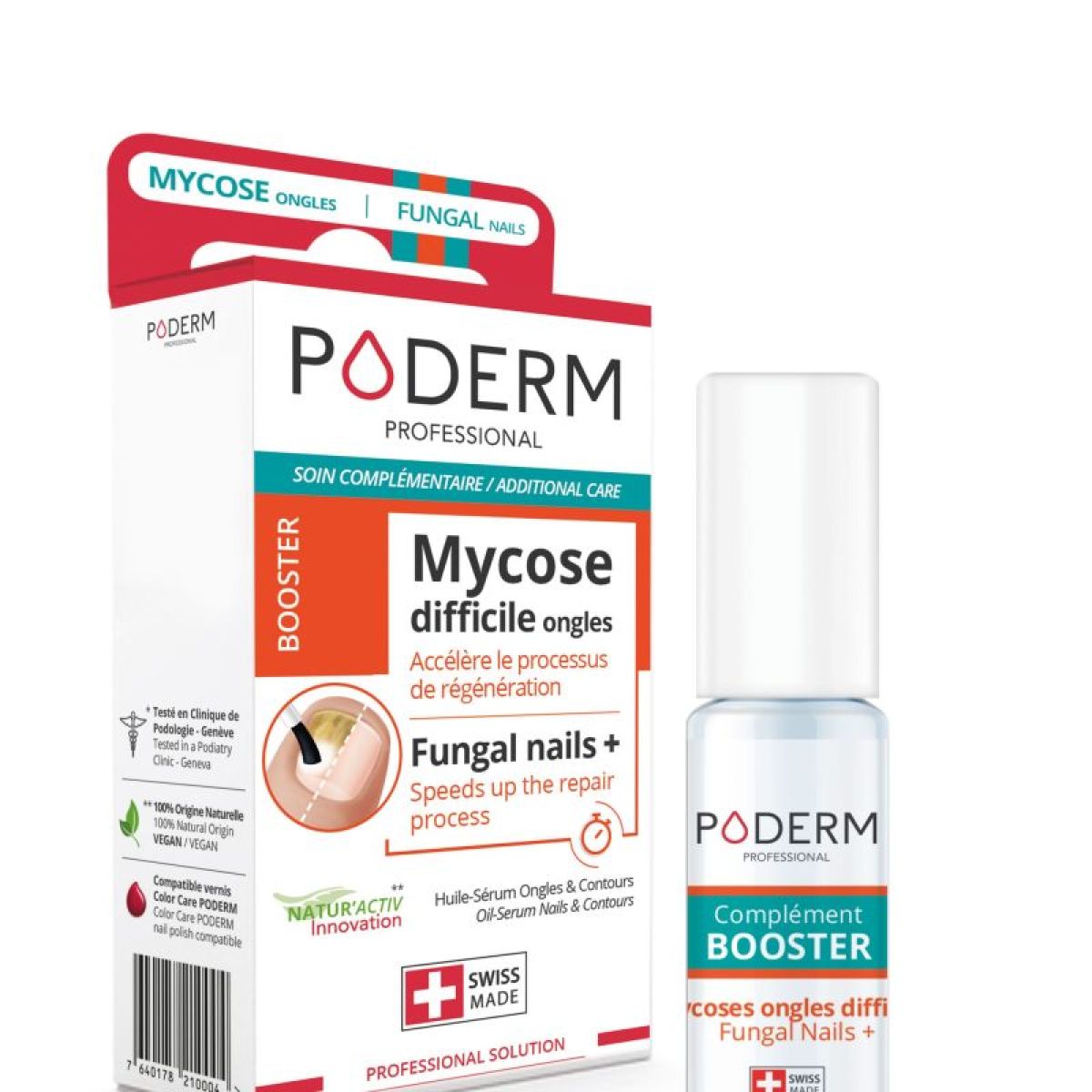 Poderm Serum Mycose Ongle Booster 8Ml - Pharmacie de Sauternes
