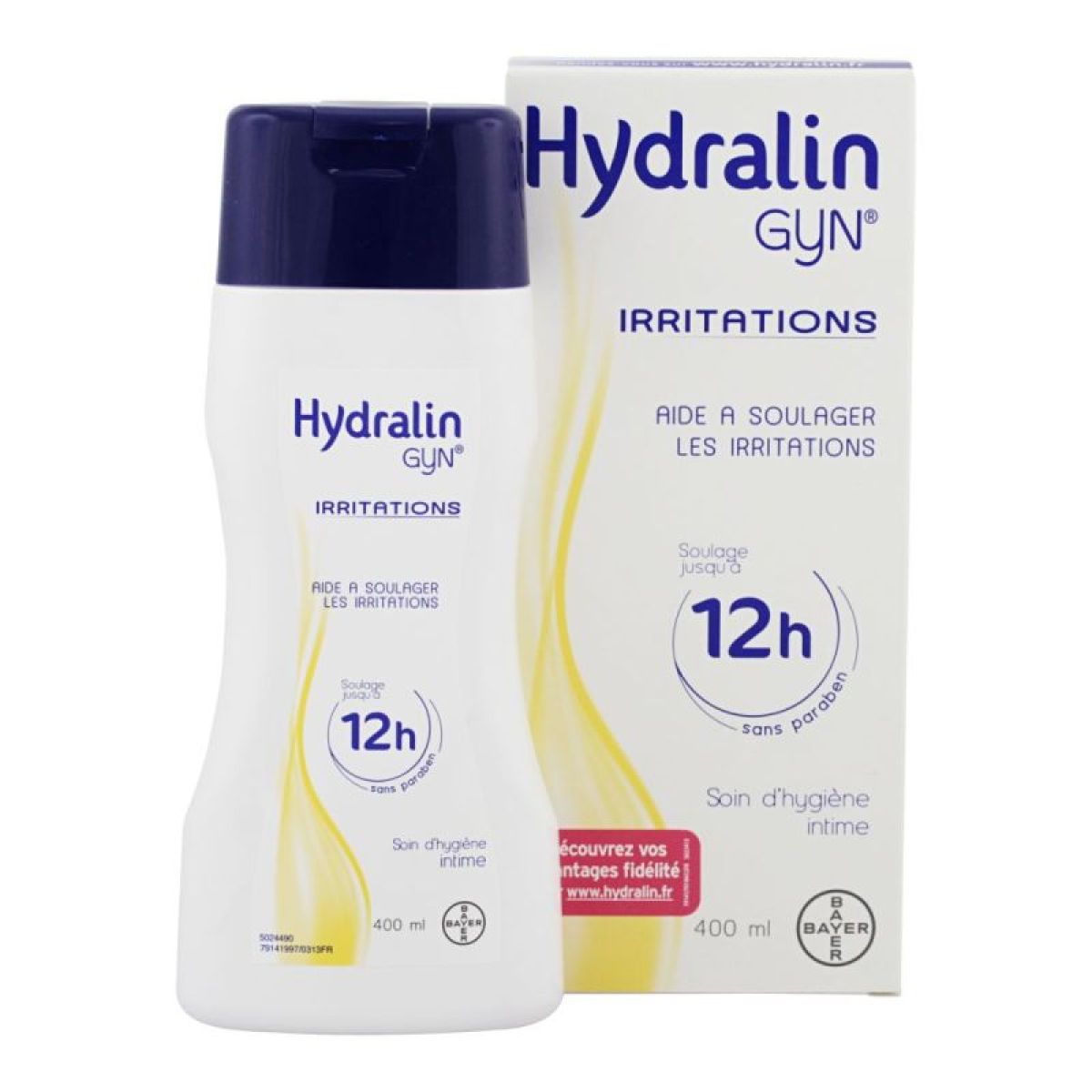 Hydralin Gyn Sol Fl 400Ml - Pharmacie de Sauternes