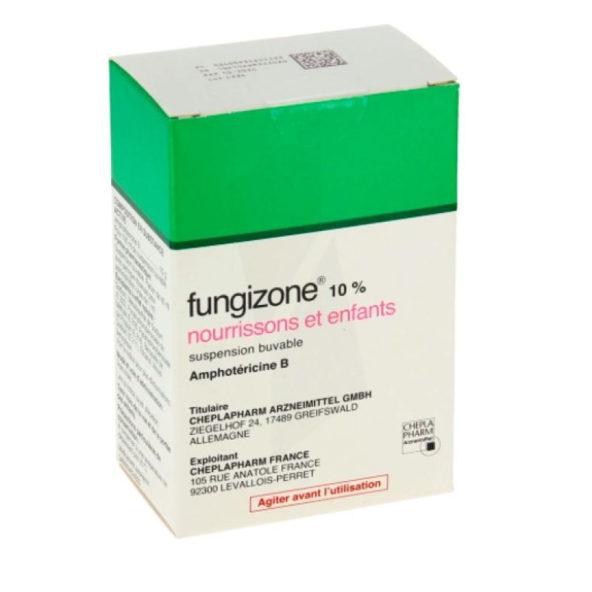 Fungizone 10% Suspension Buvable pour Enfants 40 Ml - Pharmacie de ...