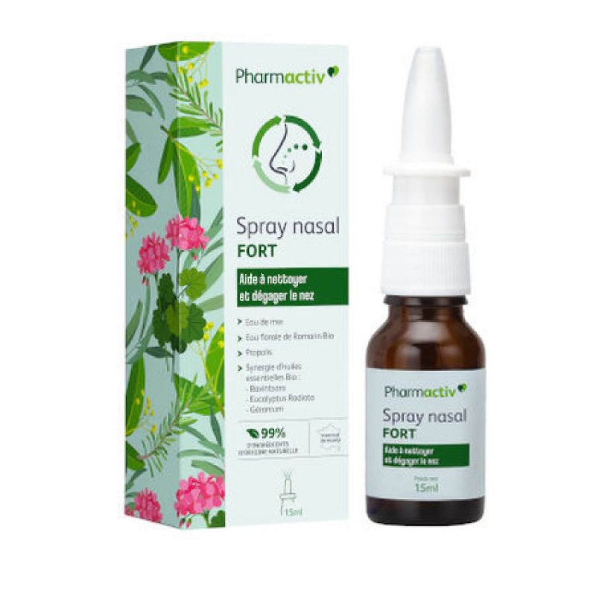 Pharmactiv Spray Nasal Fort 15 ML - Pharmacie de Sauternes