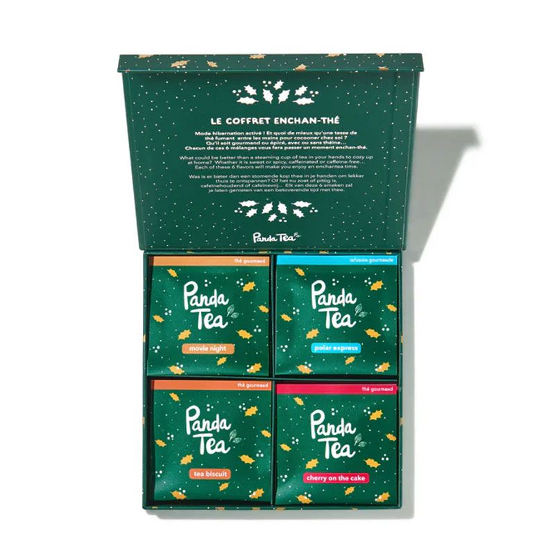 Panda Tea Coffret Tisanes et Thés Bio (20 sachets) - Pharmacie de Sauternes