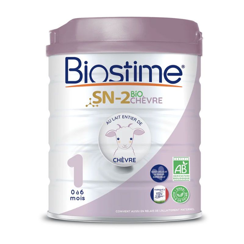 Biostime SN-2 Bio Lait de Chèvre 1er Âge 0-6 mois (800 g) - Pharmacie ...