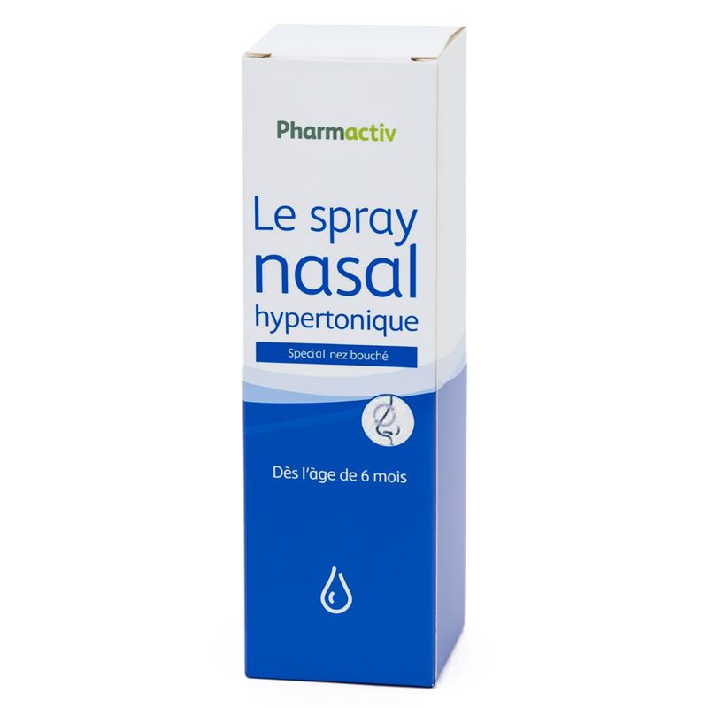 Pharmactiv Le Spray Nasal Hypertonique spécial nez bouché dès 6 mois ...